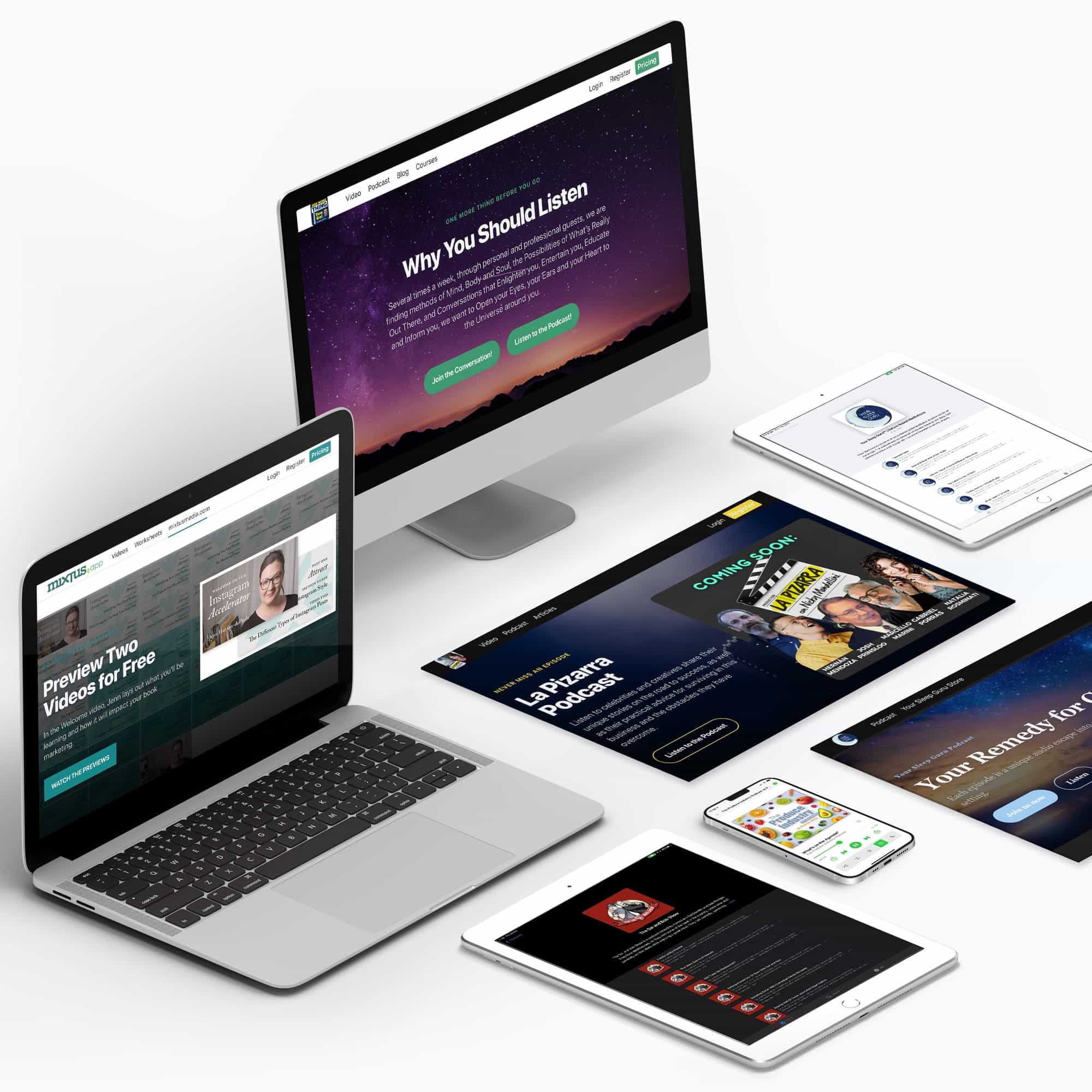 Free Podcast Website Builder | SupaPass